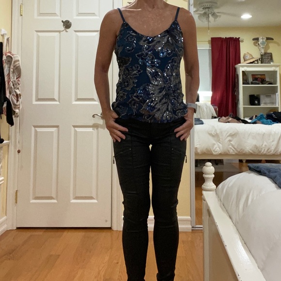 White House Black Market | Tops | Sequin Cami | Poshmark